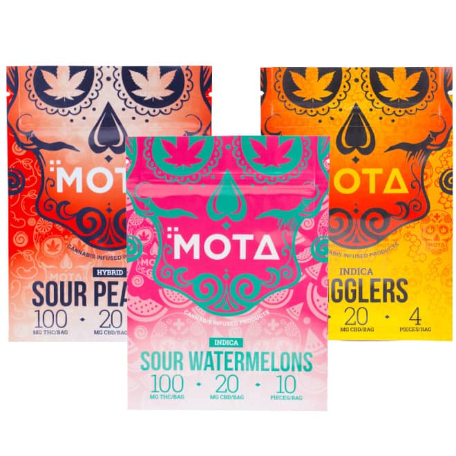 Hybrid CBD Gummies | Mota Cannabis Edible | Buy Weed Online Puffland