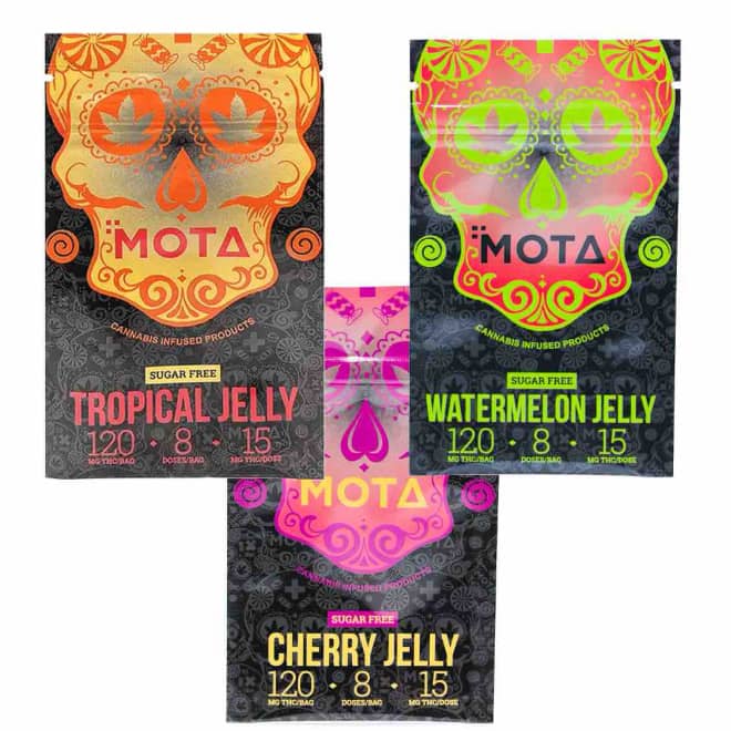 Sugar Free Jellies | Mota Cannabis Edibles | Buy Weed Online | Puffland