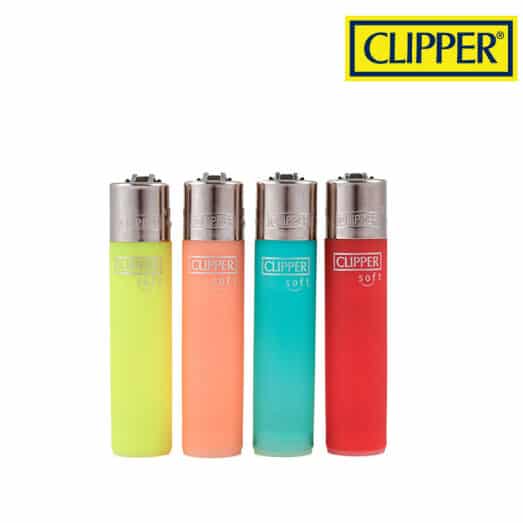 Clipper Refillable Lighters - Soft Translucent - Puffland Cannabis Online