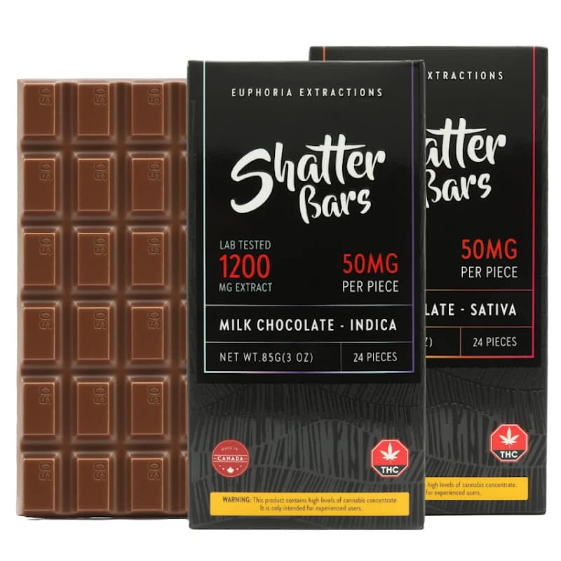 Shatter Bars | 1200mg | Buy Cannabis Edibles Canada | Puffland