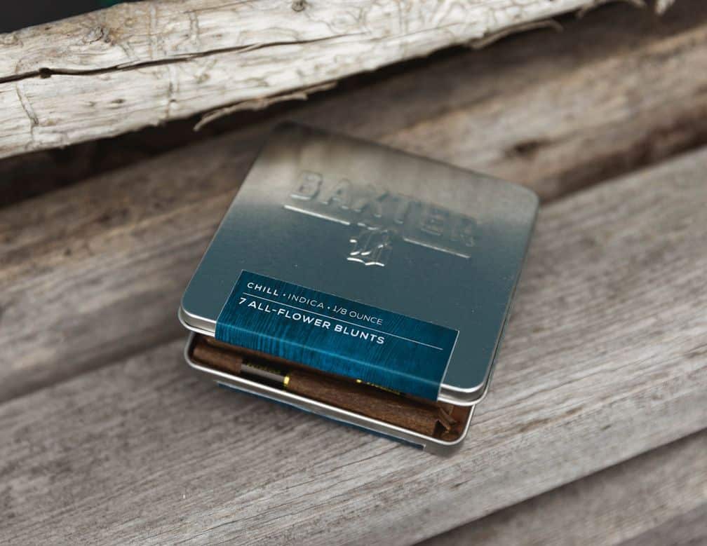 Baxter - Indica - 7 Premium All Flower Blunts - Puffland Cannabis Online