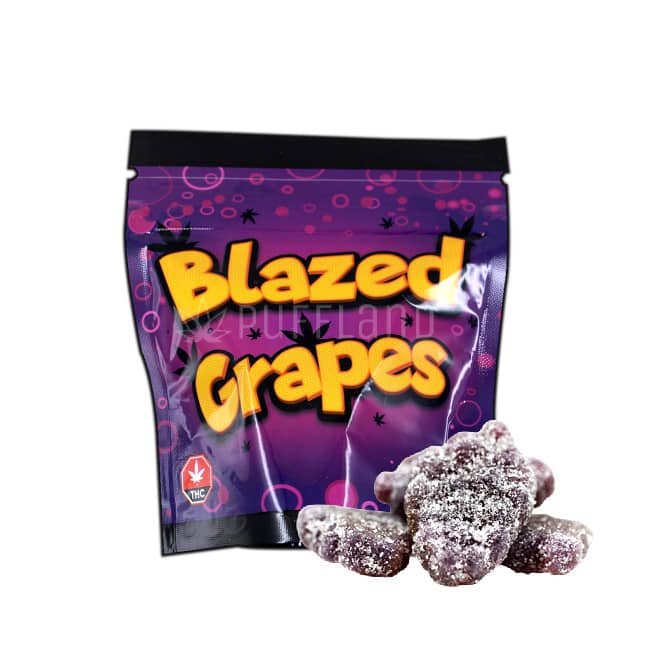 Blazed Grapes | THC Gummies | Buy Cannabis Edibles Online