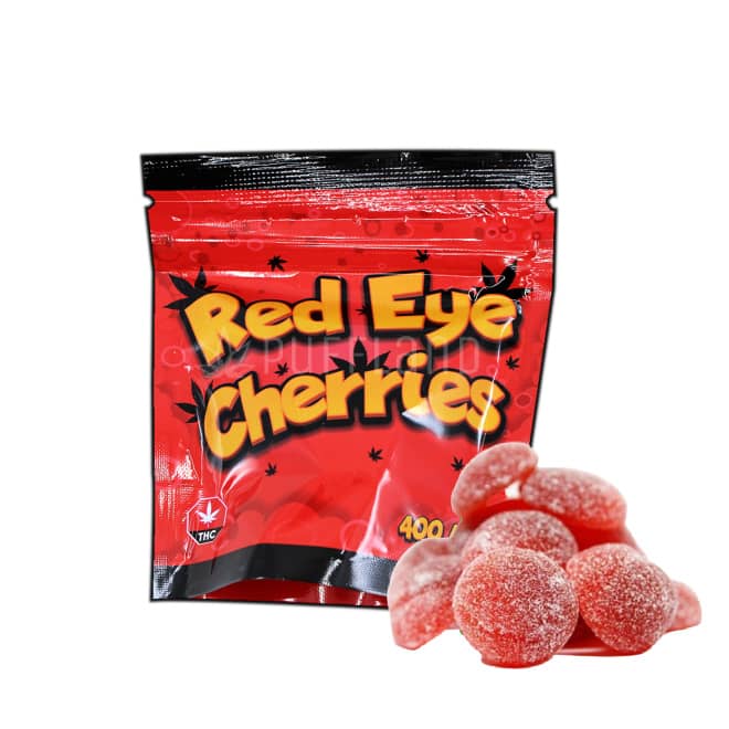Red Eye Cherries | THC Gummies | Buy Cannabis Edibles Online
