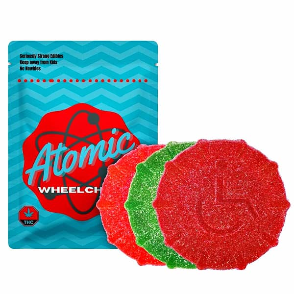 Atomic Wheelchair Gummies - 1000mg THC Edibles - Puffland