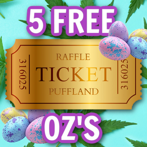 Raffle Ticket - Puffland Cannabis Online