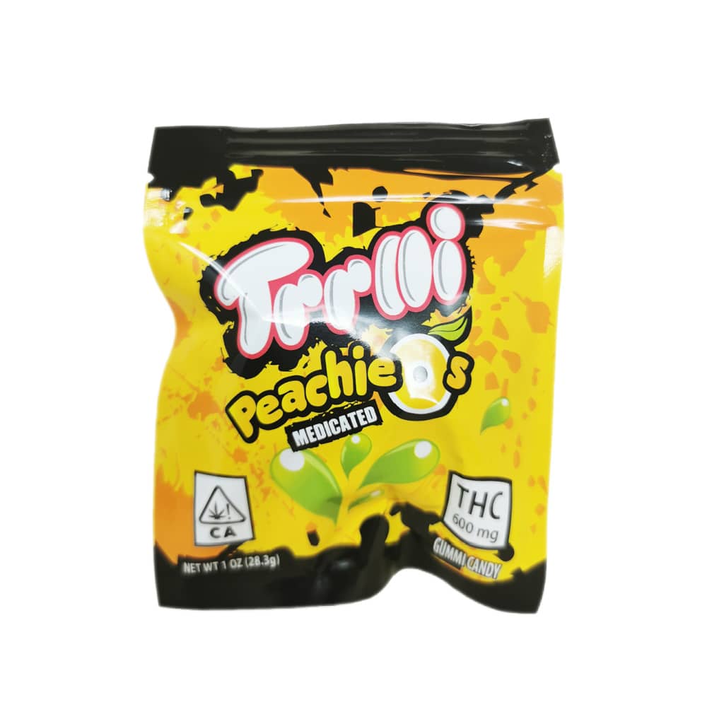 Trrlli Peachie O’s Edible 600MG THC - Puffland Cannabis Online